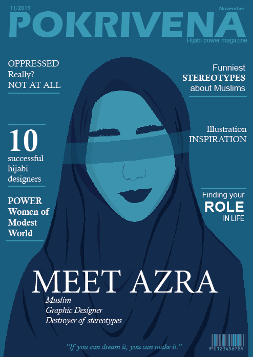 Personal magazine cover – Selimovic Azra